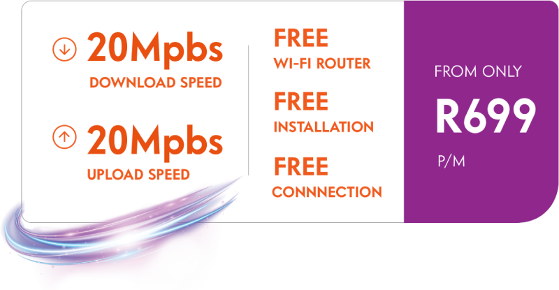 C-Fibre Fibre to the Home - Cell C