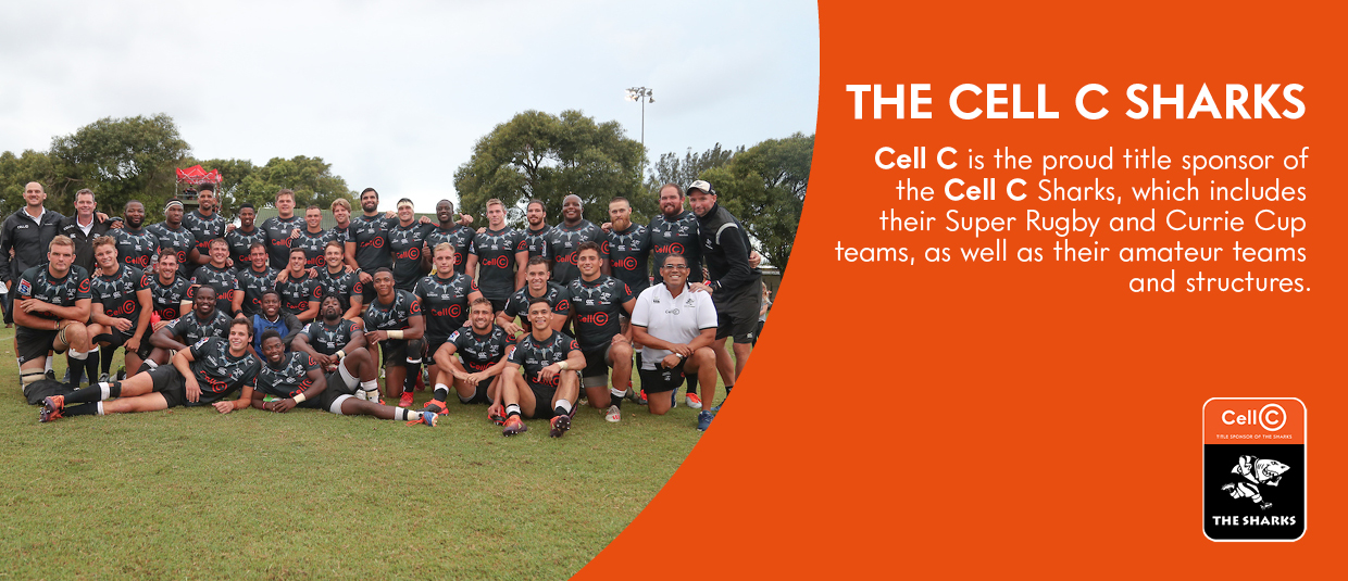 CELL C SHARKS - The Proud Sponsor of the Cell C Sharks | Cell C
